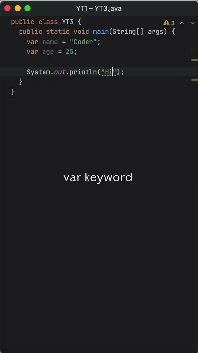 Java 10 Simplify Your Code With The Var Keyword 🚀 Codingtutorial Coding Programming Youtube