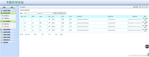 Javaweb基于jspservlet开发考勤管理系统源码 课程设计 毕业设计基于jsp的职工考勤管理系统带演示地址 Csdn博客