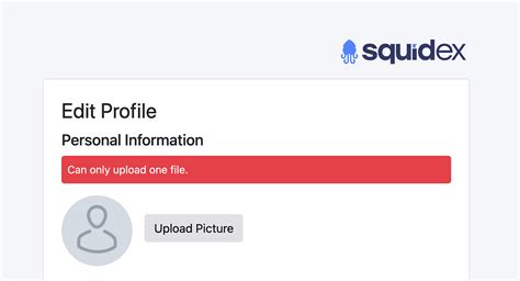 Solved Profile Image Upload Fail Solved Bugs Squidex Support