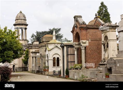 Monumental Cemetery Of Milan Cimitero Monumentale Di Milano Is One Of