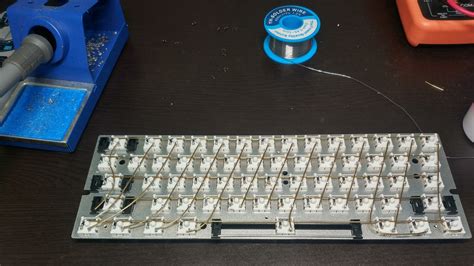 A Hand Wired Usb And Bluetooth Keyboard Powered By Python 5 Steps Instructables