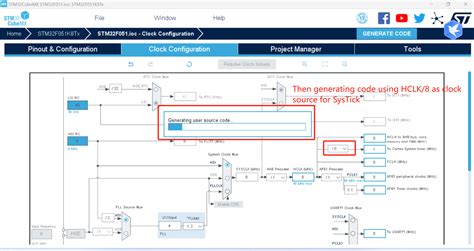 Solved Stm32cubemx 6 1 2 Bug Of Generating Systick Clock Stmicroelectronics Community