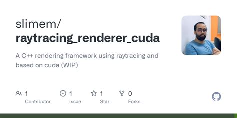 Github Slimem Raytracing Renderer Cuda A C Rendering Framework