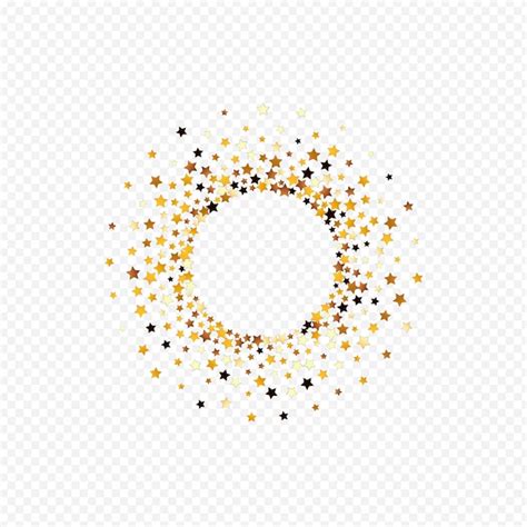 반짝이 먼지 벡터 투명 배경 프리미엄 벡터