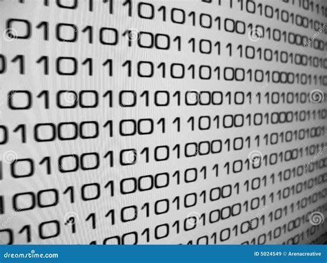 binary code stock image image of programming data glow 5024549