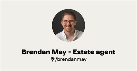 Brendan May Estate Agent Instagram Facebook Tiktok Linktree