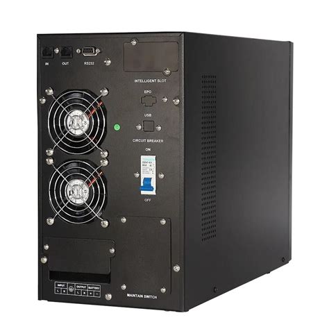 Uninterruptible Power Supply Single Phase Online Ups Power Backup 1kva High Frequency With Dou