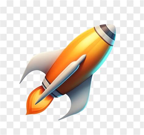Premium Psd Rocket Spaceship