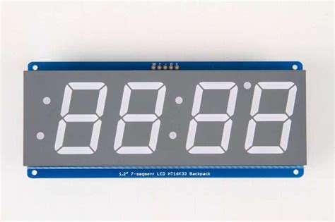 7 Seg Led Display Addressing Question Ht16k33 Leds And Multiplexing Arduino Forum