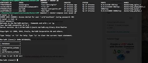 Creating A Lemp Stack With Docker Compose Pentacode