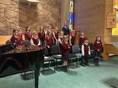 A Very Exciting Third Trimester St John Choir Schola