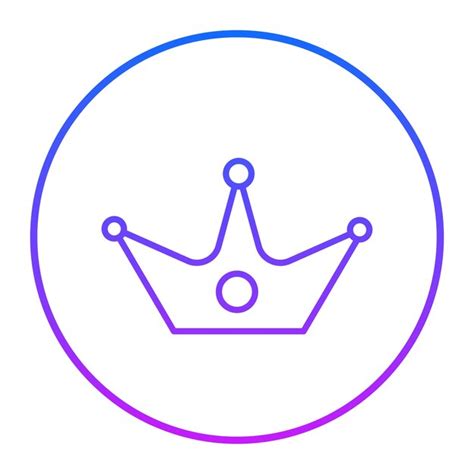 Premium Vector Crown Vector Illustration