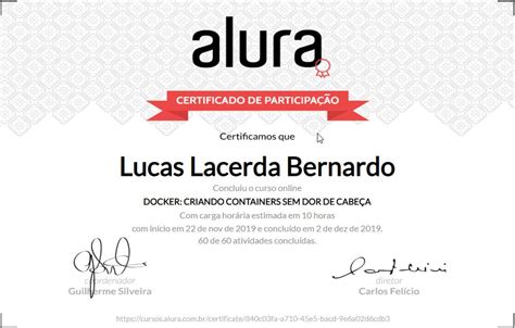 Alura Docker Dev Lucas L