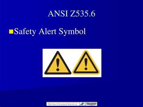 Ppt Ansi Z535 6 2006 Safety Standardization In Product Manuals