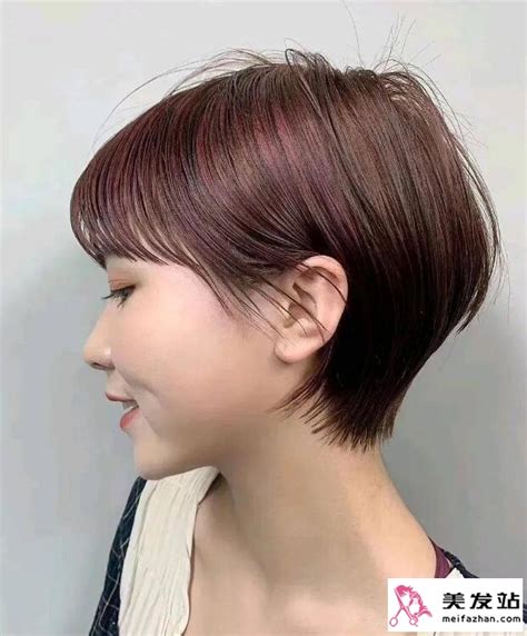女生中性风发型图片 酷帅超短发简约利落女士短发 美发站
