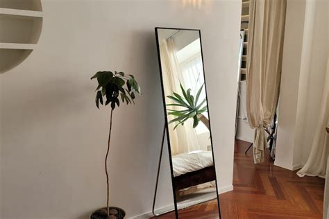 꾸며드림 제로스 원룸 인테리어 스탠드 벽걸이 전신거울 400 위시버킷