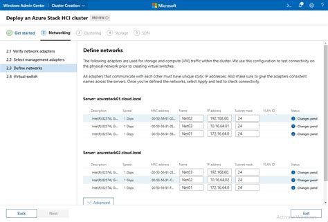 Create Azure Stack HCI Cluster With Windows Admin Center