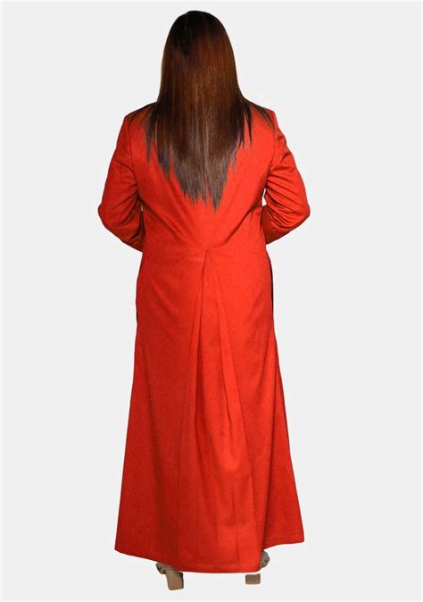 Red Anglican Cassock In Tropical Fabric Eclergys Female Cassock