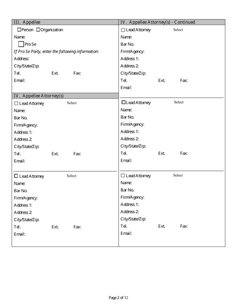 Texas Docketing Statement Civil Fill Out Sign Online And Download Pdf Templateroller