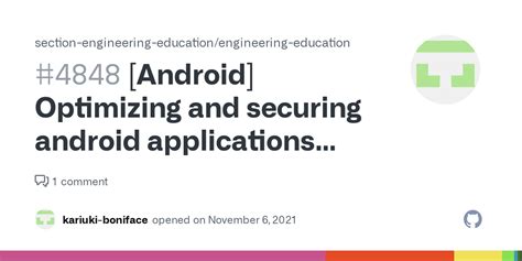 Android Optimizing And Securing Android Applications With R8 · Issue 4848 · Section