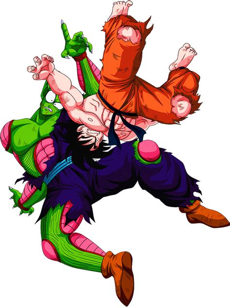 Teen Goku Vs Piccolo Jr Dokkan Battle Render 2 By Princeofdbzgames On