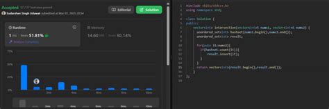 100daysofcode Leetcode Problemsolving Codingjourney Dsa Techcommunity Sudarshan Singh Udawat