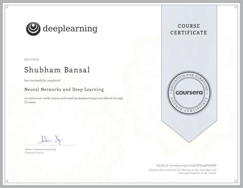 shubham bansal on linkedin complete first milestone of deeplearning ai