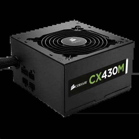 CX Series Modular CX430M ATX Power Supply 430 Watt 80 PLUS Bronze Certified Modular PSU