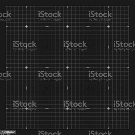 빈 공간이 있는 어두운 회색 배경입니다 정사각형 격자가 있는 건축 회색 그래프 용지 벡터 그림 0명에 대한 스톡 벡터 아트 및