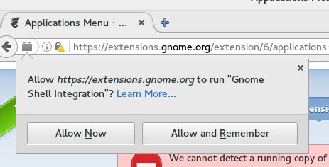 How To Install A GNOME Shell Extension Fedora Magazine