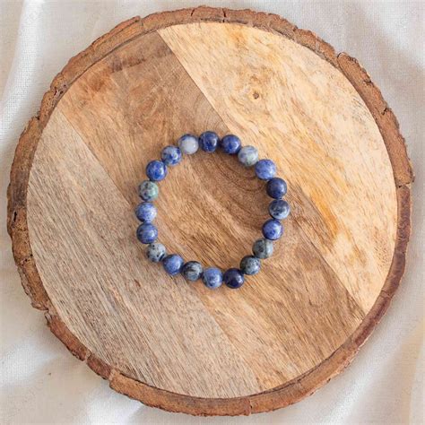 Sodalite Bracelet For Communication And Clarity