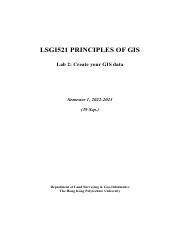 Create GIS Data Map Registration And Digitization LSGI Course Hero