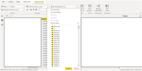 Solved Power Bi Desktop How To Convert A Column In Text