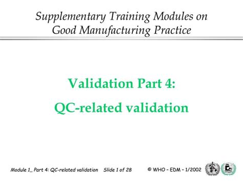 Analytical Validation Method For Laboratory Ppt