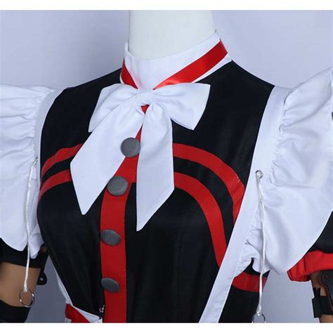Zenless Zone Zero Alexandrina Sebastiane Women Black Maid Set Party Ca