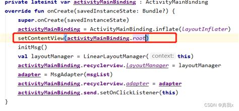 Viewbinding使用中遇到的问题viewbinding操作不了 Csdn博客