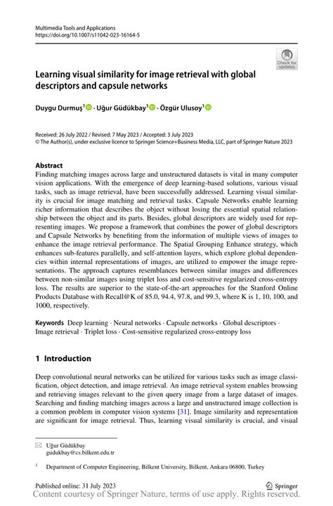Learning Visual Similarity For Image Retrieval With Global Descriptors And Capsule Networks