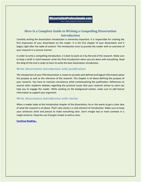 Here Is A Complete Guide To Writing A Compelling Dissertation