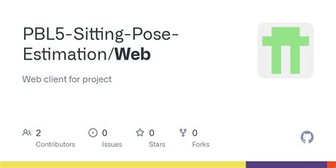 Github Pbl5 Sitting Pose Estimationweb Web Client For Project