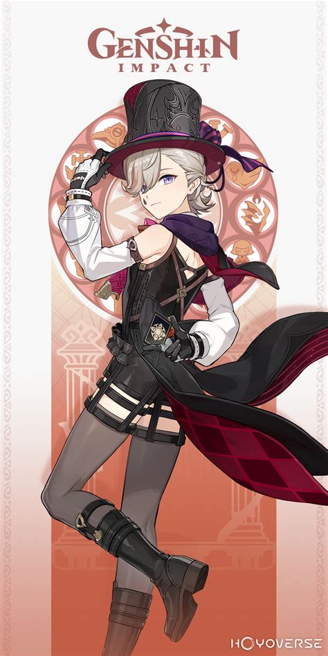 Lyney Genshin Impact Image Zerochan Anime Image Board