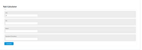 Ppk Process Performance Index Calculator Calculator Academy