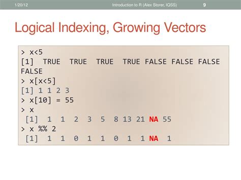 PPT Introduction To R PowerPoint Presentation Free Download ID 1023107