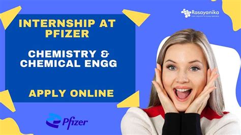 Pfizer Internship Opportunity For Chem And Chem Engg Apply Now