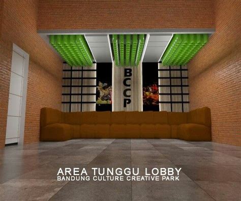 Waiting Area Lobby Auditorium Bandung Culture Creative Park Im 1