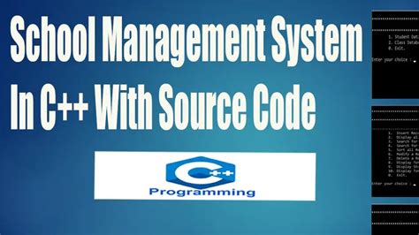 School Management System Project In C With Source Code