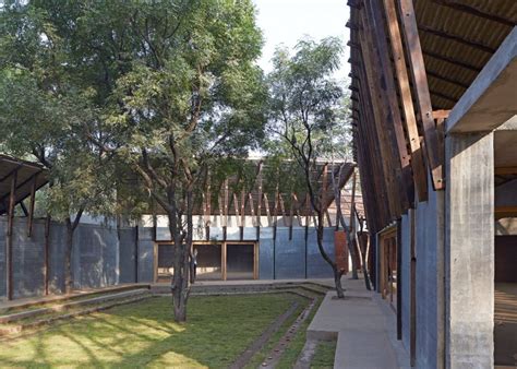 Sameep Padora Builds Buddhist Learning Centre In An Indian Forest Grove