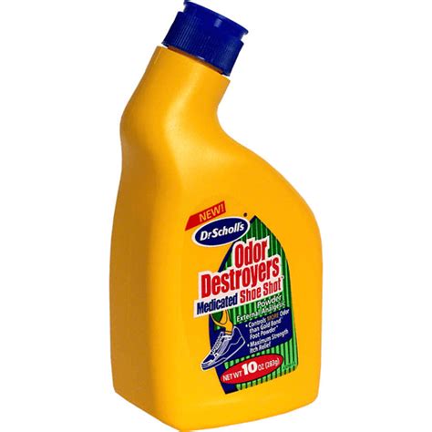 Dr Scholls Odor Destroyers Shoe Shot Medicated Powder External