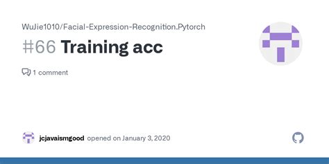 Training Acc · Issue 66 · Wujie1010facial Expression Recognition