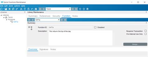 Epicor Functions Hello World Experts Corner Epicor User Help Forum