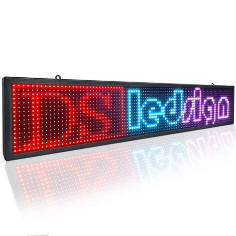 led scrolling message sign clearance